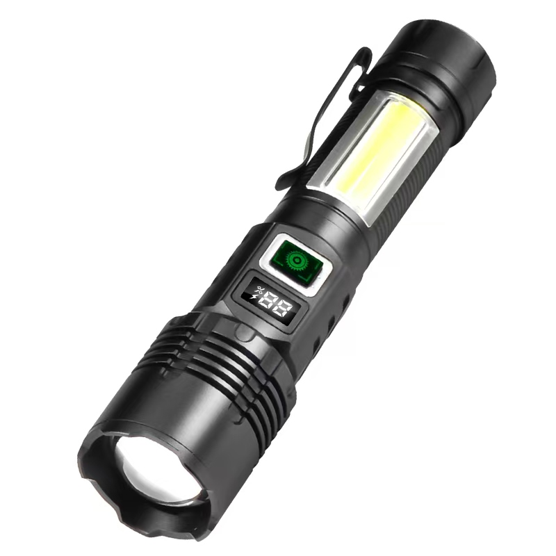 Sunford small size zooming flashlight with emergency lantern SF-41089ZL ...