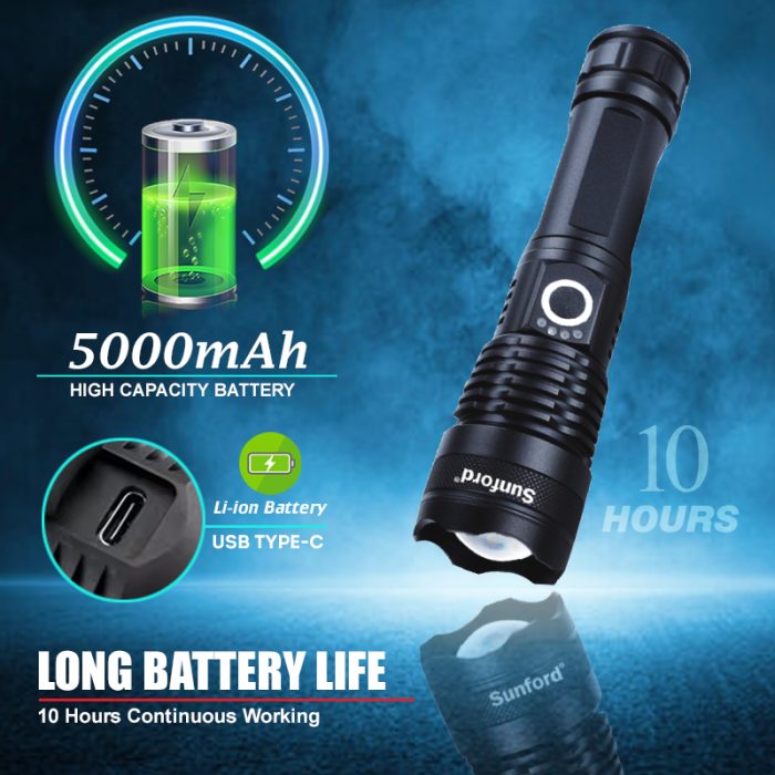 Sunford Telescopic zooming Flashlight SF-454ZL – Sunford Japan